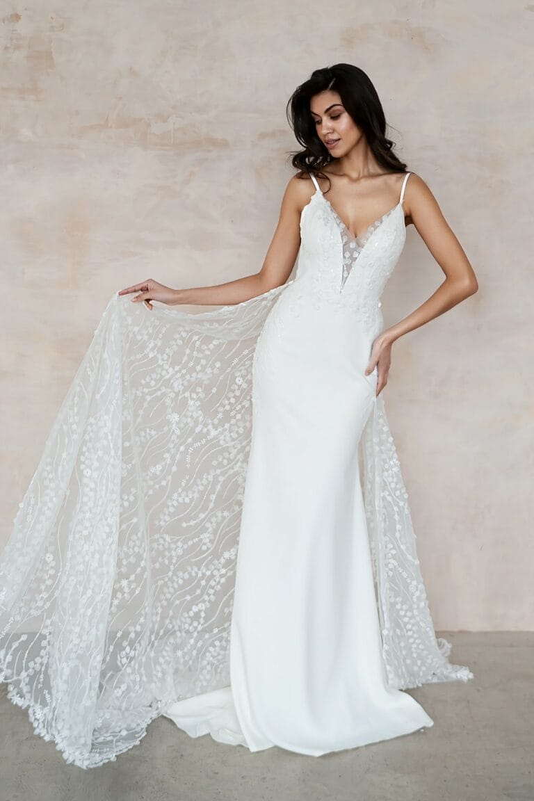 Noa long sleeve boho wedding dress - Wedding Dresses - Love Spell Design